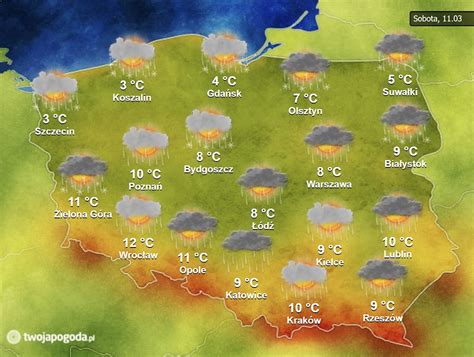 W tym tygodniu czeka nas szalona pogoda Od śnieżyc przez ulewy i duże