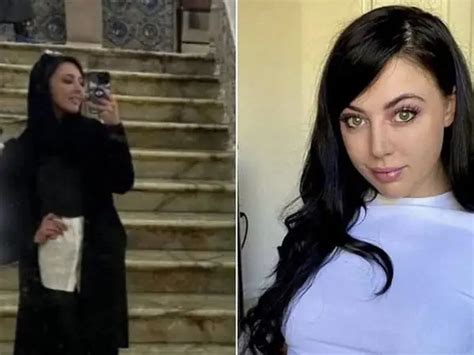 American Adult Film Actress Sparks Controversy With Iran Trip Iran International