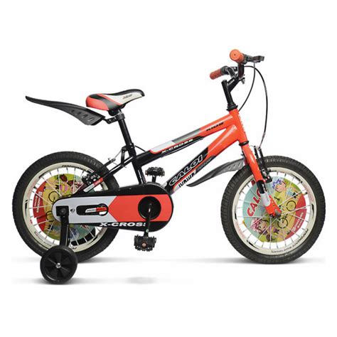 BICICLETA CALOI X CROSS ARO 12 NARANJA Mundo Express