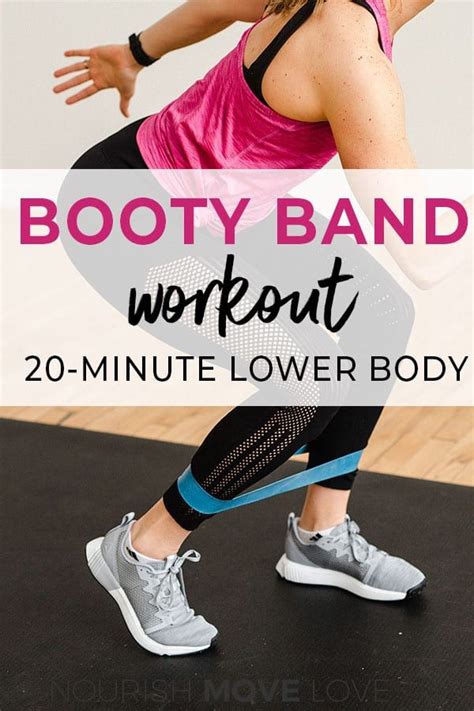 8 Resistance Band Exercises For Legs Video Nourish Move Love