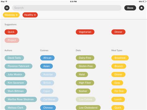 filtered search tabpatterns tablet ui patterns artofit