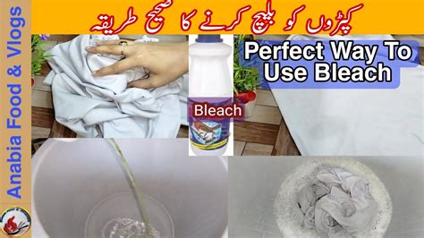 How To Bleach White Clothes Perfect Way Of Using Bleach How To Use