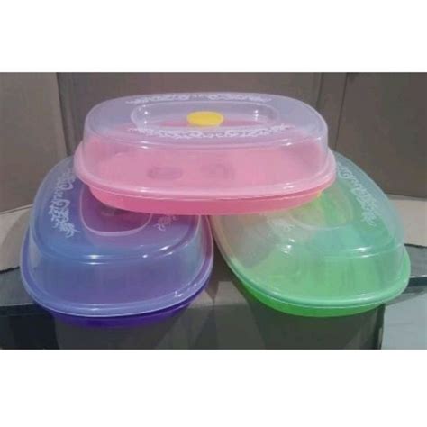 Jual Tempat Bolu Tempat Kue Tempat Roti Oval Plastik Tutup Bening