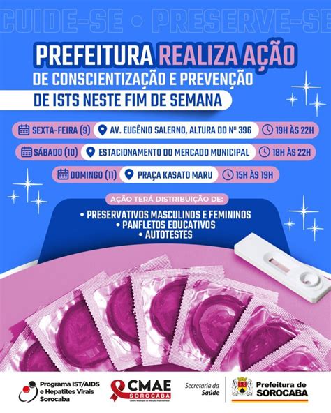 Prefeitura Realiza A O De Conscientiza O E Preven O De Ists Neste