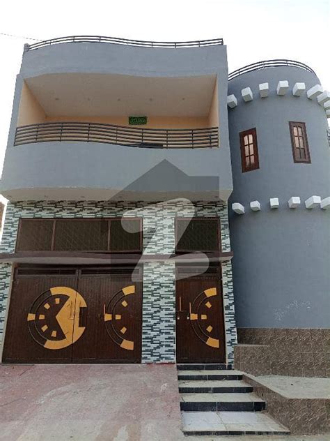 118 Sq Yards New Double Storey Bungalow Available For Sale Qasimabad