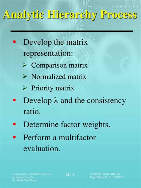 ppt analytic hierarchy process powerpoint presentation free download id 3004436