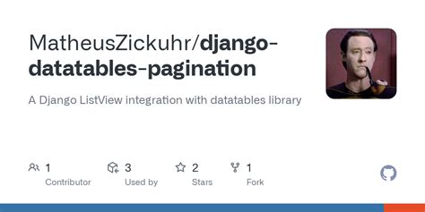 GitHub MatheusZickuhr Django Datatables Pagination A Django ListView