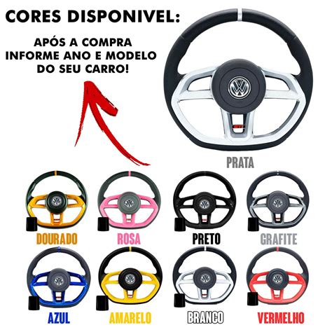 Volante Volkswagen Gti Esportivo Cubo Fusca Brasilia Poliparts