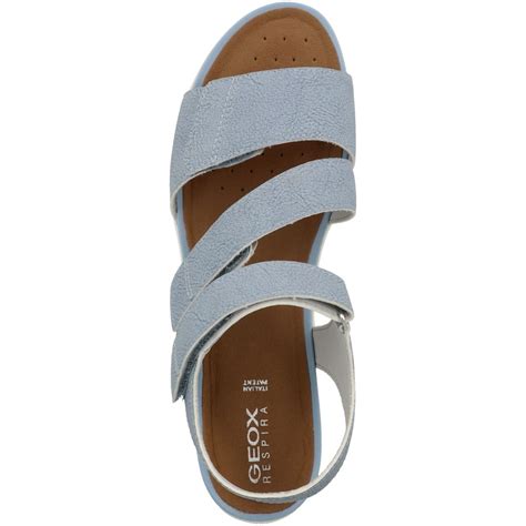 Geox D Sand Vega A Sandale Hellblau