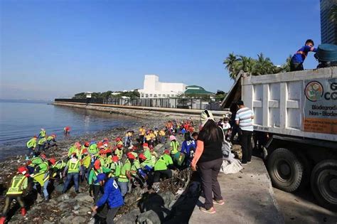 34 Toneladang Basura Nahakot Sa Manila Bay Pilipino Star Ngayon