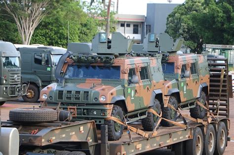 Exército envia mais blindados para Roraima Tecnodefesa