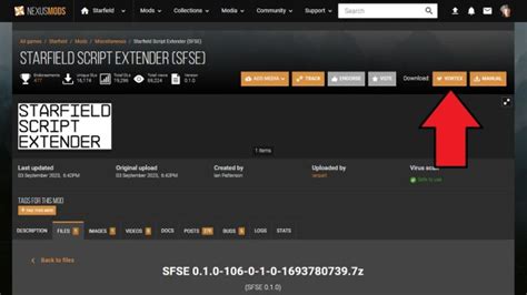 Starfield Script Extender SFSE explicado cómo descargarlo qué es y