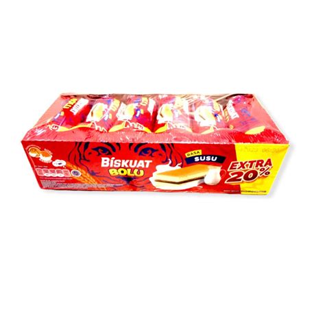 Jual Biskuat Bolu Kemasan Box Rasa Cokelat Susu Isi 12 Pcs By