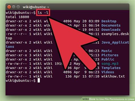 How To Use File Permissions In Linux 9 Steps With Pictures