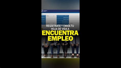 Regístrate y Envía tu Hoja de Vida a Encuentra Empleo YouTube