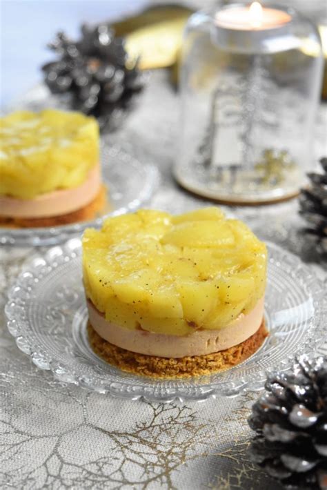 Tatin de foie gras et pommes flambées recette de fêtes