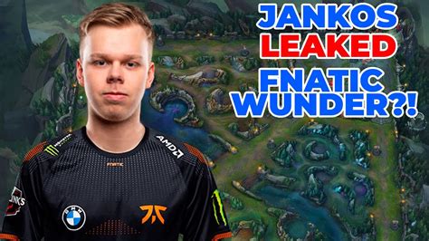 Fnatic Wunder Confirmed By G2 Jankos LEAKED YouTube