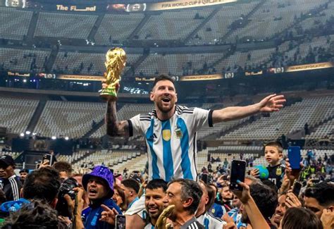 Estamos ante la historia Leo Messi campeón de Qatar es el mejor del