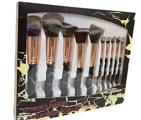 SET X10 BROCHAS MAKEUP BRUSH Distribuidora Por Mayor