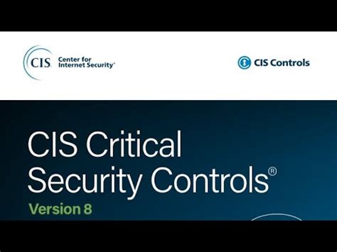 Cis Critical Security Controls Youtube
