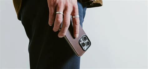 Magnetic Leather Back Makes For Nearly Nude Iphone Pro