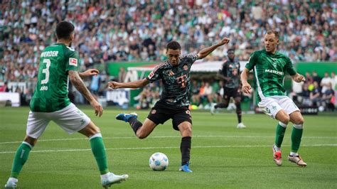 Bitteres Debakel für Werder Bremen starker FC Bayern gnadenlos
