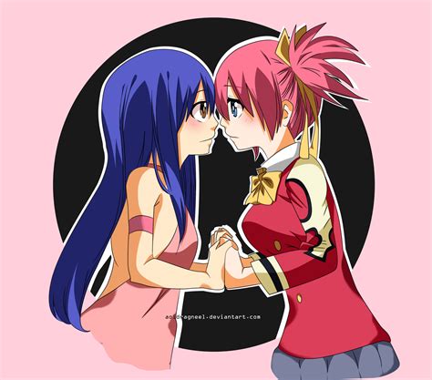 Wendy Marvell And Chelia Blendy By Aoidragneel On Deviantart
