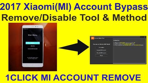 2017 Xiaomi MI Account Bypass Remove Disable Tool Method YouTube