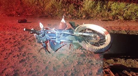 Motociclista fica gravemente ferido após se envolver em acid