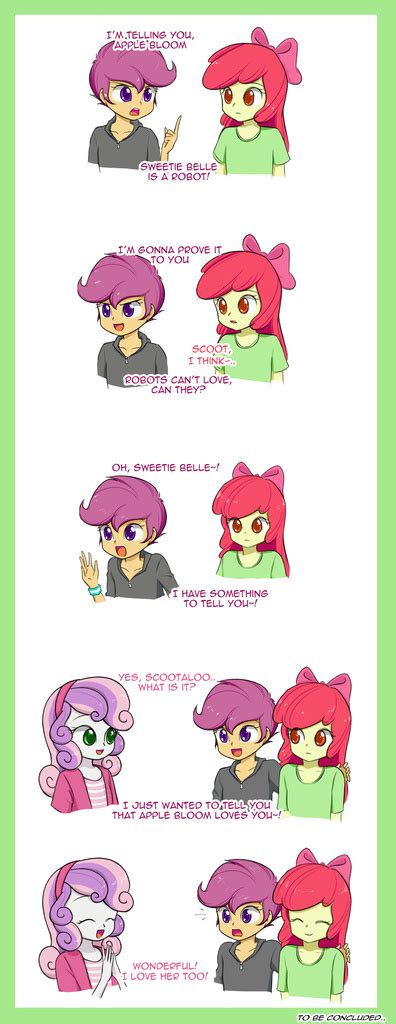 1015294 Safe Artist Twilite Sparkleplz Apple Bloom Scootaloo
