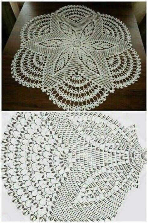 Pin By Selva Suarez On Tejidos Crochet Tablecloth Pattern Crochet