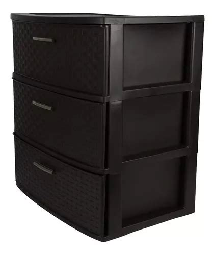Torre 3 Cajones Plástico Multiusos Grande Sterilite Cajonera en venta