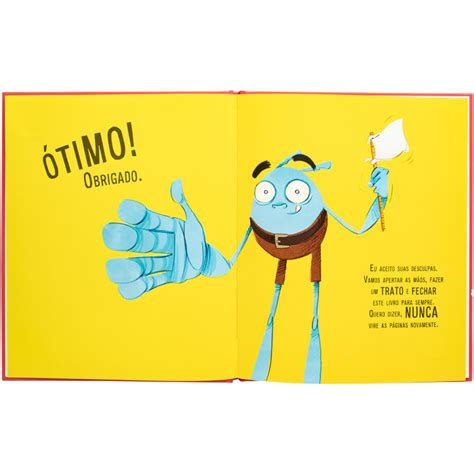 Não Abra Este Livro Sério Happy Books Casa do Brinquedo