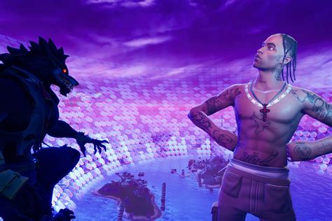 Watch Travis Scotts Surreal Fortnite Concert Tour Vox