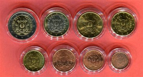 Vatikan 3 88 Euro 2019 Kursmünzensatz 1 Cent bis 2 Euro 8 Münzen