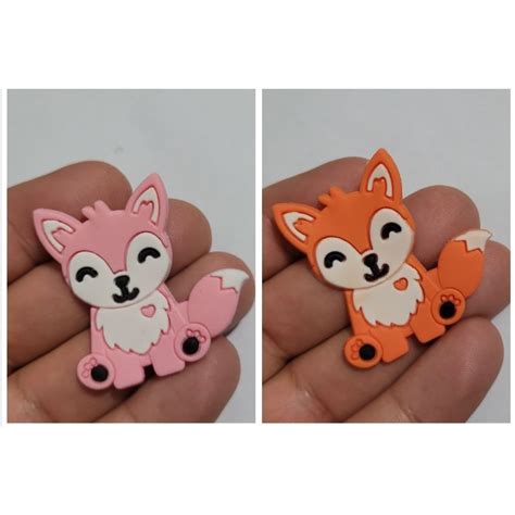 Aplique Emborrachado Para Artesanato Raposa Valor Na Unidade Shopee