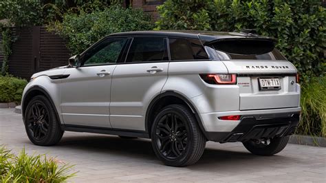 2018 Range Rover Evoque Dynamic Black Design Pack AU Wallpapers And
