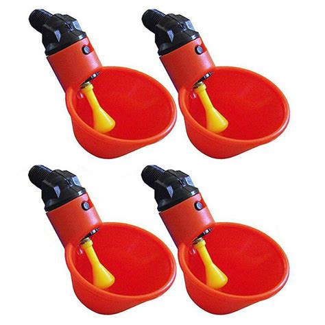 Outillage Divers MALLOMNE 4 gobelets à eau pour volaille PC