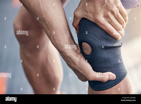 Doing A Lot Of High Stress Exercises Can Hurt Your Knee Closeup Shot