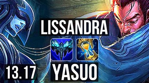 Lissandra Vs Yasuo Mid Rank Liss Jp Grandmaster