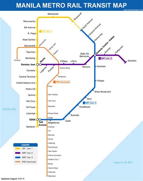 Editable Metro Manila Map