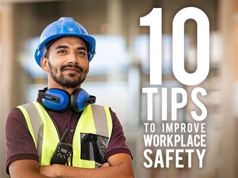 10 Tips To Improve Workplace Safety Damstra Technology