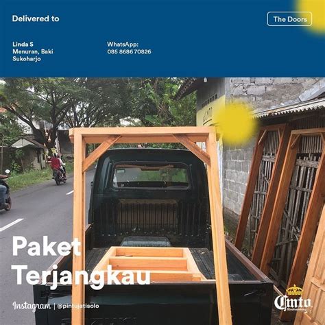 CMTO Woodworking On Instagram Kemarin Hari Kirim Paket Kusen Pintu
