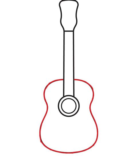 Opinión Surgir El actual como dibujar una guitarra paso a paso portón
