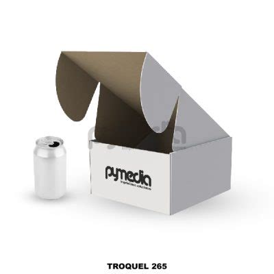 21 8 X 22 X 11 9 Cm Caja Autoarmable Troquel 265 Pymedia S A