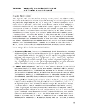 Fillable Online Atsdr Cdc Emergency Medical Services Response Fax Email