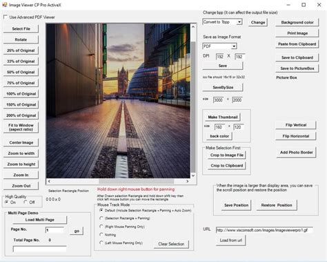 sample screenshot