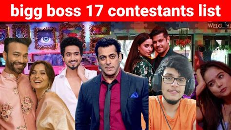 Bigg Boss 17 Confirmed Contestants List Full List Of Bigg Boss 17