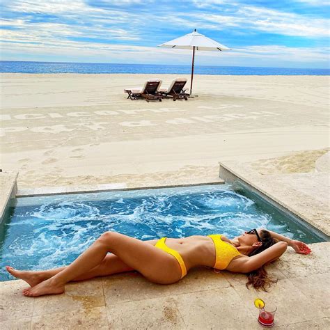 Maria Menounos Yellow Bikini Drunkenstepfather