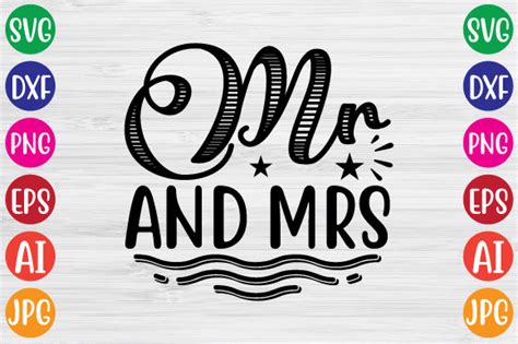 Mr And Mrs Graphic By Creative Creator Creative Fabrica